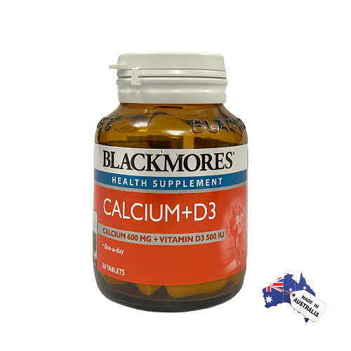 BLACKMORES Calcium + D3 [ Calcium 600mg + Vitamin D3 500iu ], for ...