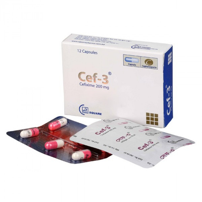 Cef-3 200mg Capsule | Online Pharmacy | ePharma